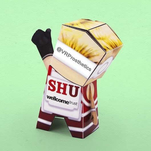 Download our papercraft VR Prosthetics mascot! – Virtual Reality ...